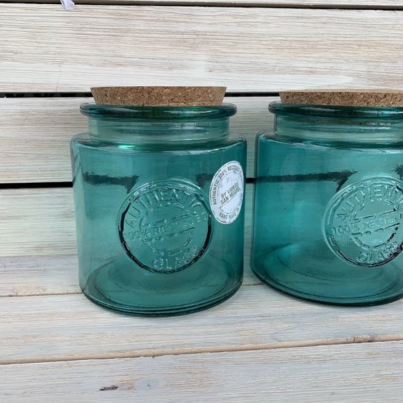 Vidrios | Kitchen | San Miguel 0 Authentic Recycled Glass Jar Set ...